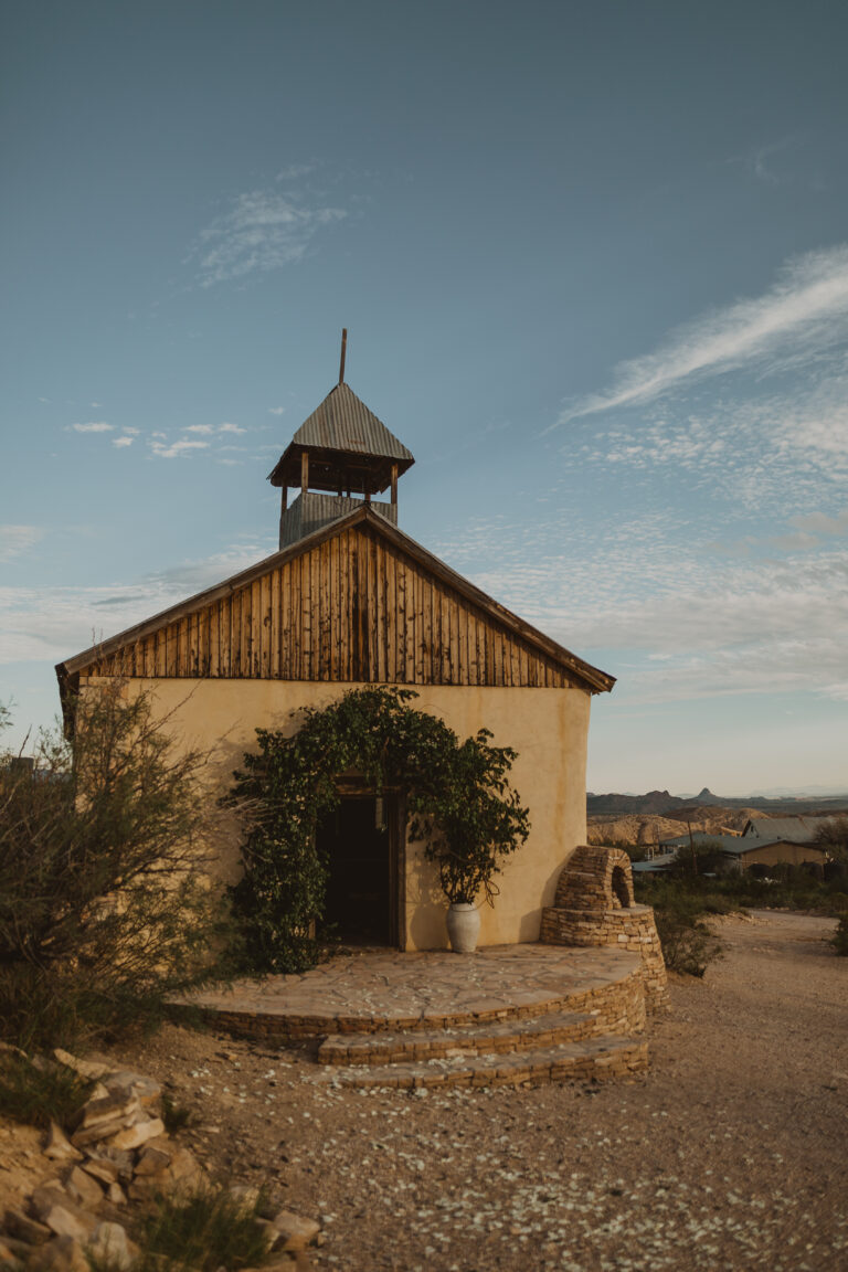 Terlingua Elopement | St Agnes Chapel - roamingcoyote.com